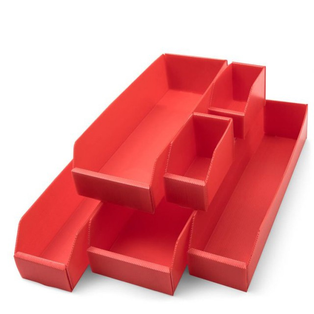 Polypropylene Corrugated Plastic Shelf Bins for Storage - Buy ...
