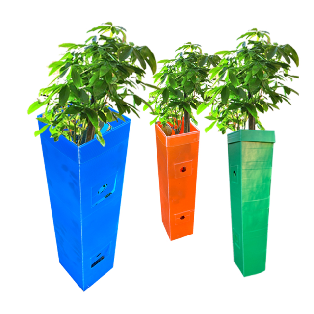 Corrugated Polypropylene Tree Shelters for Grow Tubes Protection - Buy ...