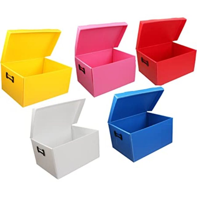 Polypropylene Plastic Corflute Archive Boxes for File Storage for File ...